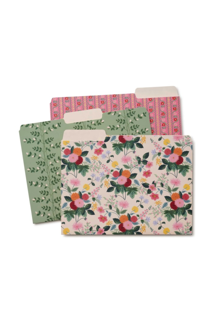 DAHLIA FILE FOLDER SET – The Birds Nest LA