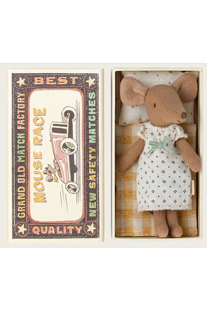 BIG SISTER MOUSE IN MATCHBOX – The Birds Nest LA